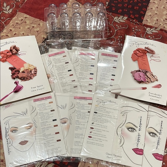 Mary Kay | Makeup | Mary Kay Makeup Color Look Cards Lot And Lip Stick ...